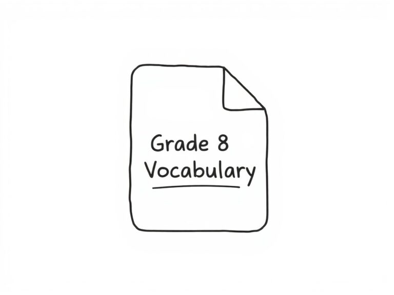 Vocabulary List for Grade 8 (100 Words with Meaning, Sentence & Free ...